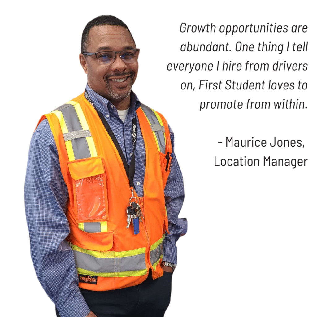 Maurice Jones | A Public Servant For Life - First Student, Inc.