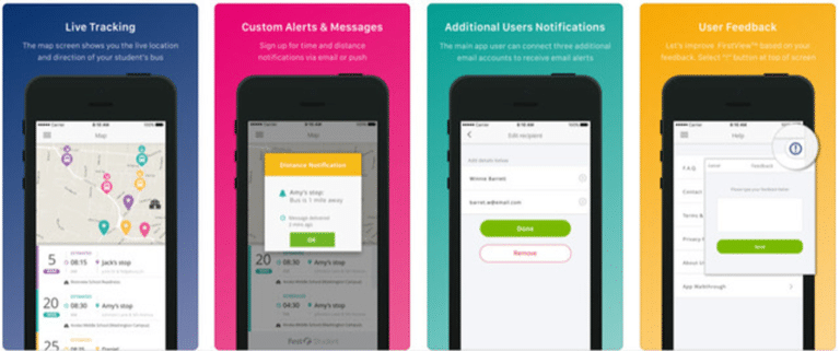 FirstView®, First Student's Bus Tracking and Parent Communication App ...