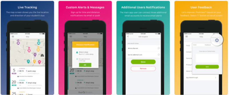 FirstView®, First Student's Bus Tracking and Parent Communication App ...