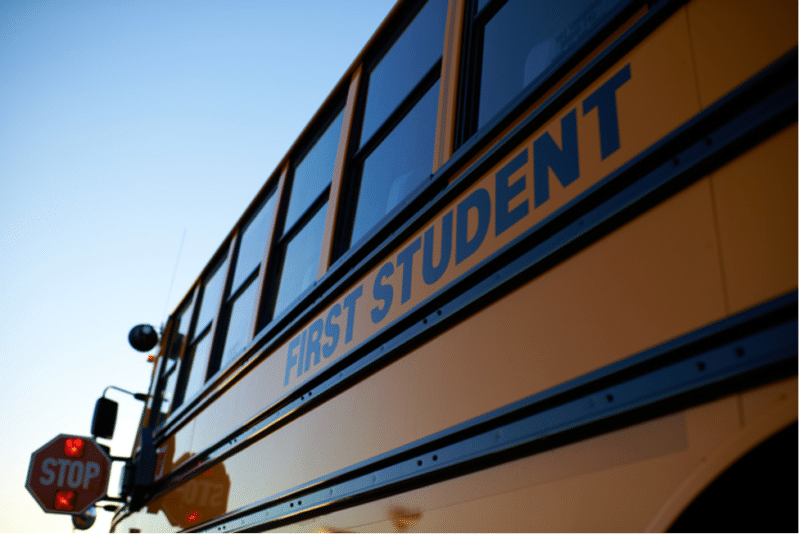 First Student Joins Effort to Encourage School Bus Safety During ...