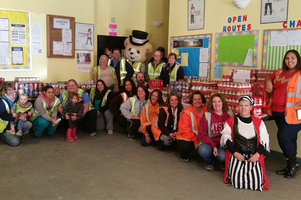 4,000 cans of soup for those in need - First Student, Inc.